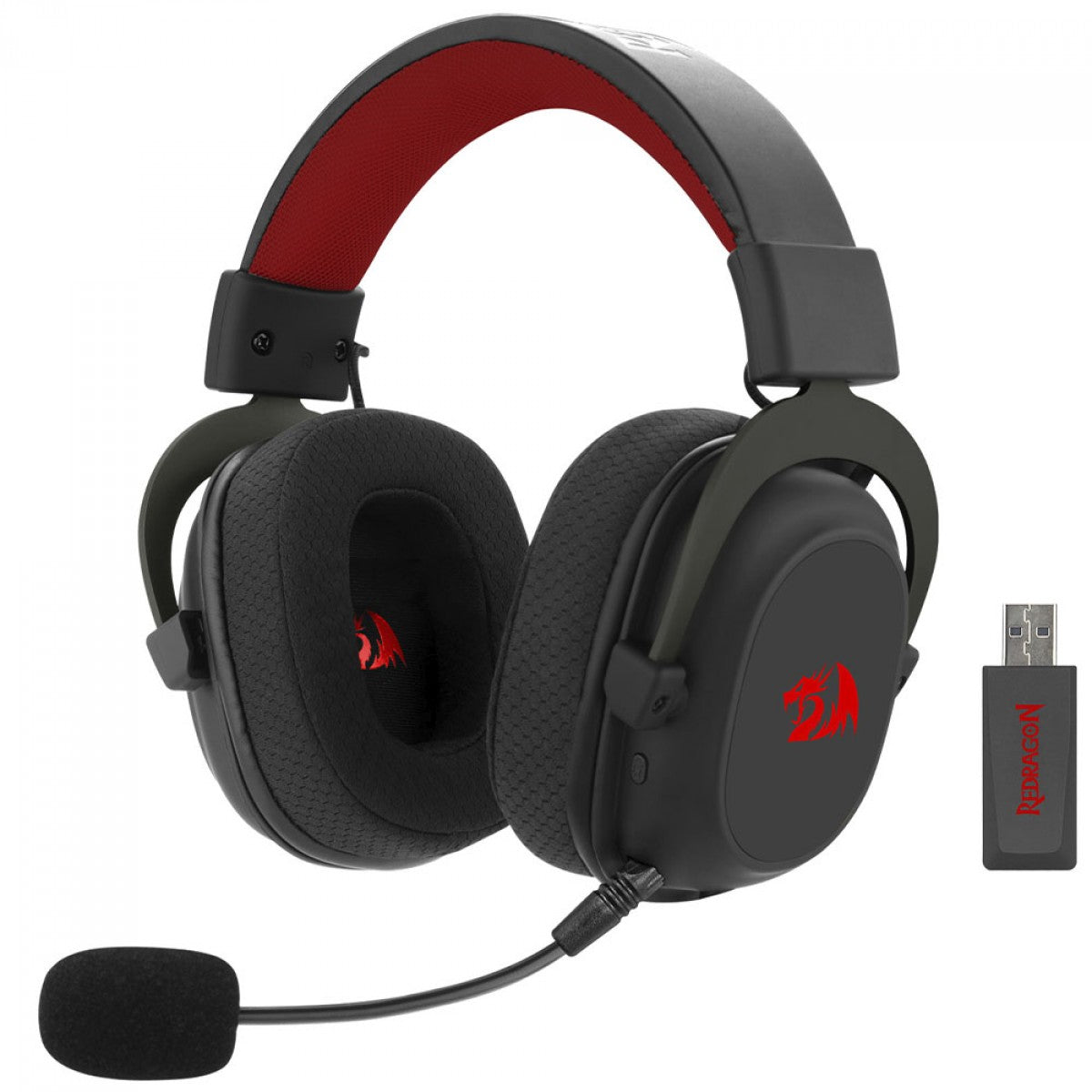 Headset Gamer Redragon Zeus, Sem Fio, Preto - Pro H510-pro – Page Up ...